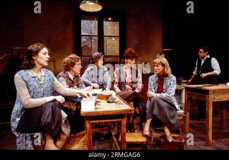 Lynn Farleigh (Simone), John Levitt (Max) in THE WORKSHOP by Jean ...