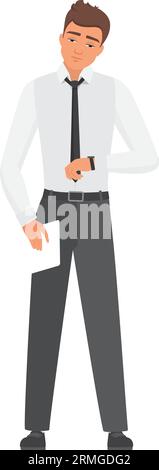 Businessman talking to his colleague. Effective communication in ...