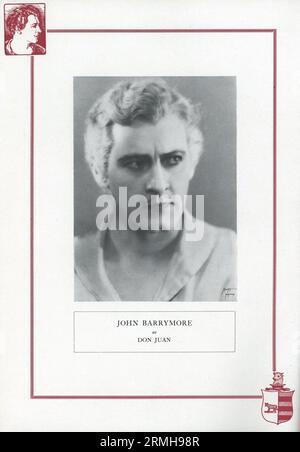 John Barrymore in 'Don Juan', 1926 Stock Photo - Alamy