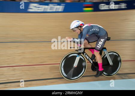 Chloe Dygert of Team USA rides to the gold medal and world championship ...
