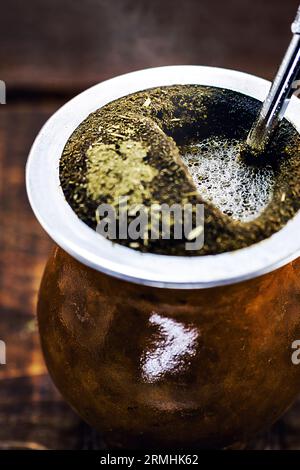 Chimarrão, or mate, is a beverage characterized by South American ...