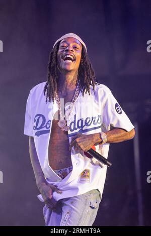 Irvine, USA. 27th Aug, 2023. Rapper Berner (Gilbert Anthony Milam Jr ...