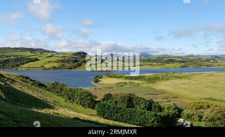 Ireland, County Donegal: typical landscape with lakes in the heart of ...