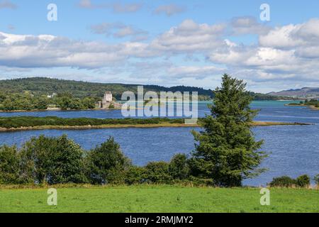 Ireland, Donegal, Doe Castle: built in the 16th century, the historical ...