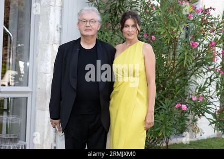 Creator of the French Speaking Film Festival Dominique Besnehard and ...