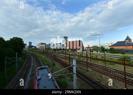 Danish trains in Copenhagen, Denmark Stock Photo - Alamy