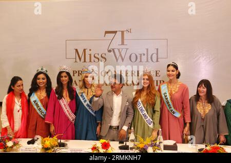 (L-R) Rouble Nagi Art Foundation and Studio Saksham head Rouble Nagi ...