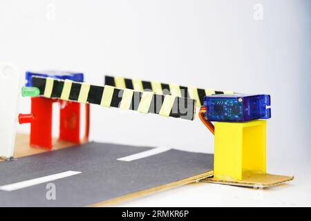 Prototype of automatic toll gate system using ultrasonic sensor sensor ...