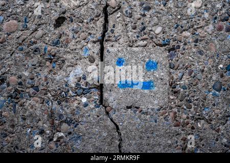 Smiley, emoji on a house wall, sad face, Denmark Stock Photo - Alamy