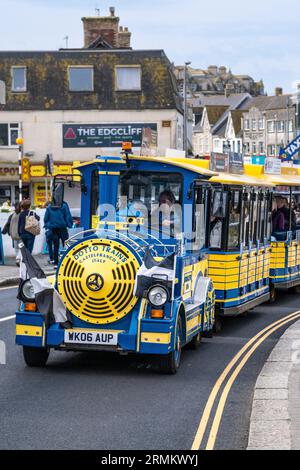 The Road Train in Newquay in Cornwall in the UK Stock Photo - Alamy