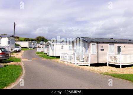 Static caravan park Permanent holiday home caravan park Borth ...