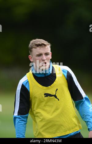 Ryan Rainey of Wolverhampton Wanderers FC under 21s training session ...