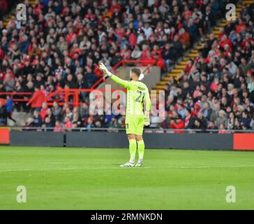 Wrexham goalkeeper Mark Howard during the Emirates FA Cup third round ...