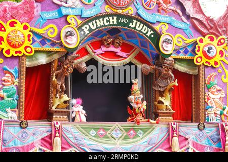 Punch & Judy puppet show at The Heights Of Abraham in Matlock ...
