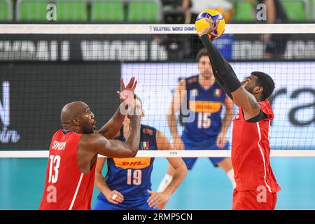 Adrian Goide, Robertlandy Simon (Cuba); Roberto Russo (Italy ...