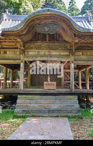 Japan, Kyushu. Ninomiya Hachiman Shinto Shrine Stock Photo - Alamy