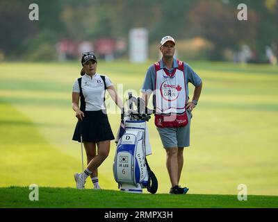 Jeongeun Lee at the 2023 Women's Open, at the Shaughnessy Golf and ...