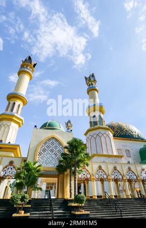 Islamic Center Mataram Lombok Indonesia. Magnificent landmark mosque ...