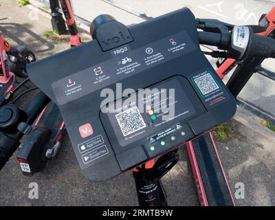 Voi electric e-bike Stock Photo - Alamy