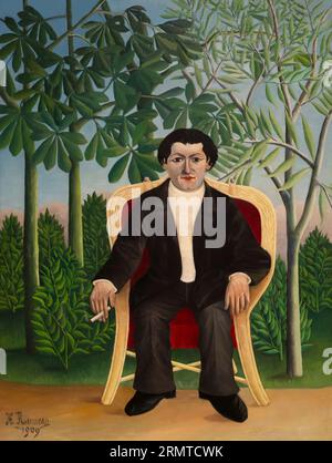 Portrait of Joseph Brummer, 1909, Henri Rousseau (1844-1910), The ...