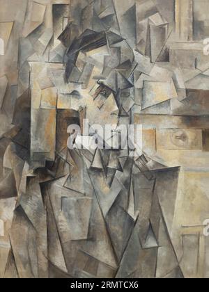 'Portrait of Wilhelm Uhde' by Pablo Picasso on postage stamp Stock ...