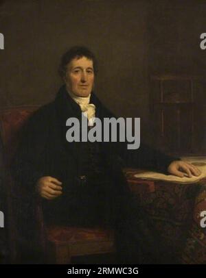 Portrait of William Murdoch (1754-1839), 1827. By John Graham-Gilbert ...