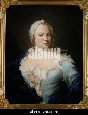 Portrait of a woman by Wacklin Stock Photo - Alamy