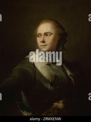 Dorothea Maria Losch, by Isak Wacklin Stock Photo - Alamy