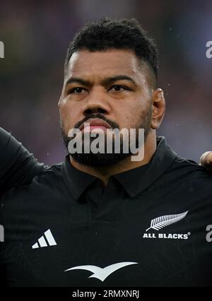 New Zealand's Samisoni Taukei'aho during the Autumn International match ...