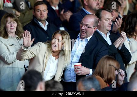 Nottingham Forest Chairman, Tom Cartledge, during the Premier League ...