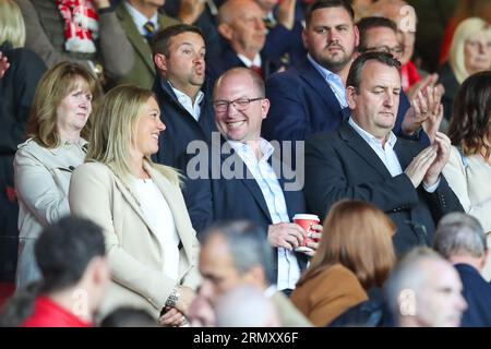 Nottingham Forest Chairman, Tom Cartledge, during the Premier League ...