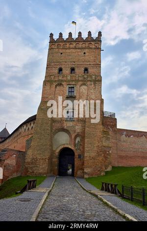 Medieval fortress in Lutsk, Ukraine, in winter Stock Photo - Alamy