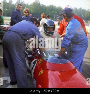 The 1970 Ferrari F1 312B, a Formula 1 car driven by Mario Andretti, in ...