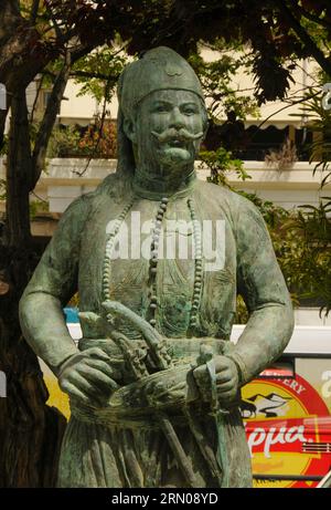 Greece, Crete, Chania Statue of a Turkish Sultan from the Ottoman ...