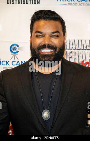 Actor, Adrian Dev attends the Los Angeles premiere of "Worth The Wait ...