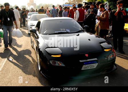 People visit the 3rd Islamabad Auto Show in Islamabad, capital of ...