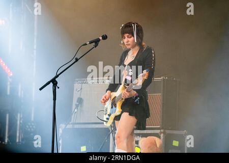 Alex Brady of Julie – a grunge/shoegaze band from Orange County – at ...