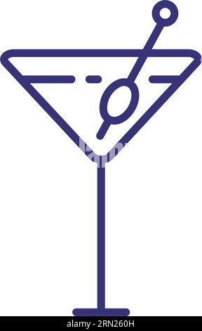 Dry martini line icon Stock Vector Image & Art - Alamy