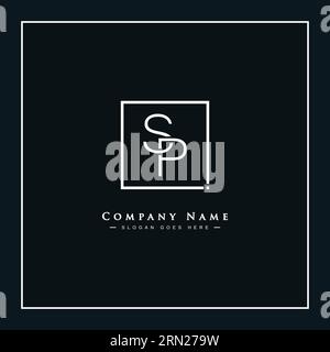 SP initial logo monogram with simple pillar icon design Stock Vector Image & Art - Alamy