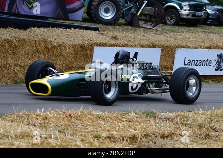 Lotus 49 Formula One racing car designed by Colin Chapman and Maurice ...