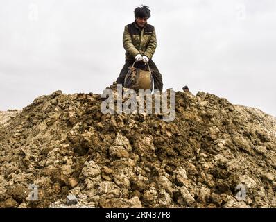 The karez irrigation system in Turpan has a total length of 5000km and ...