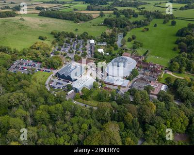 Aerial view of Glyndebourne Opera House East Sussex, England Stock ...