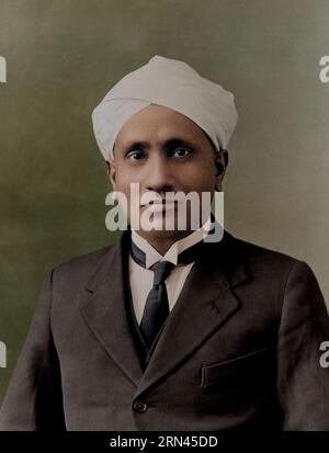 Portrait of Chandrasekhara V. Raman. Circa 1930 Stock Photo - Alamy