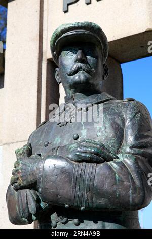 Monument in homage to Pierre Loti. Square Trivier. Rochefort, Charente ...