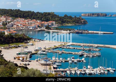 Port, Pylos, Pylos-Nestor, Messinia, Peloponnese, Greece Stock Photo ...