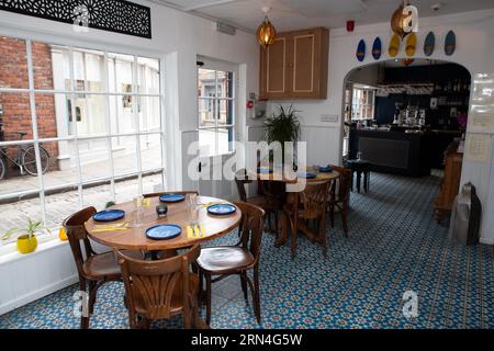 Los Moros restaurant in Grape Lane, York, North Yorkshire. Los Moros is ...