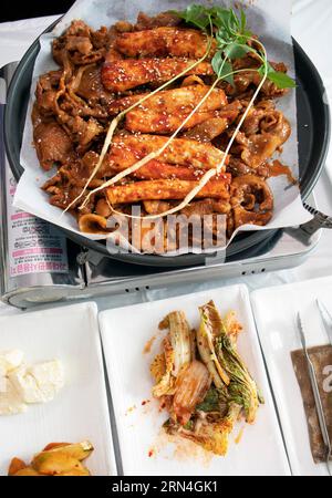 Bulgogi, traditional Korean dish, Korea Stock Photo - Alamy