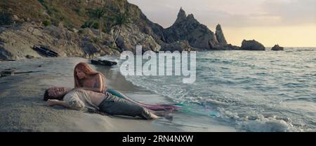 THE LITTLE MERMAID (2023) HALLE BERRY JONAH HAUER-KING ROB MARSHALL ...