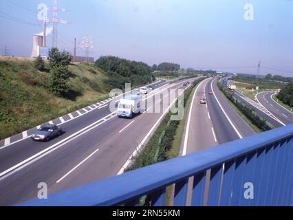 Motorway A 40 80s, Germany Stock Photo - Alamy