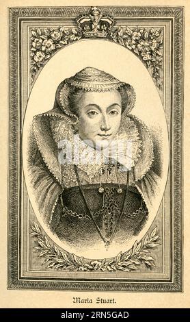 Portrait of Maria I Stuart, Queen of Scotland; Portraits of rulers ...
